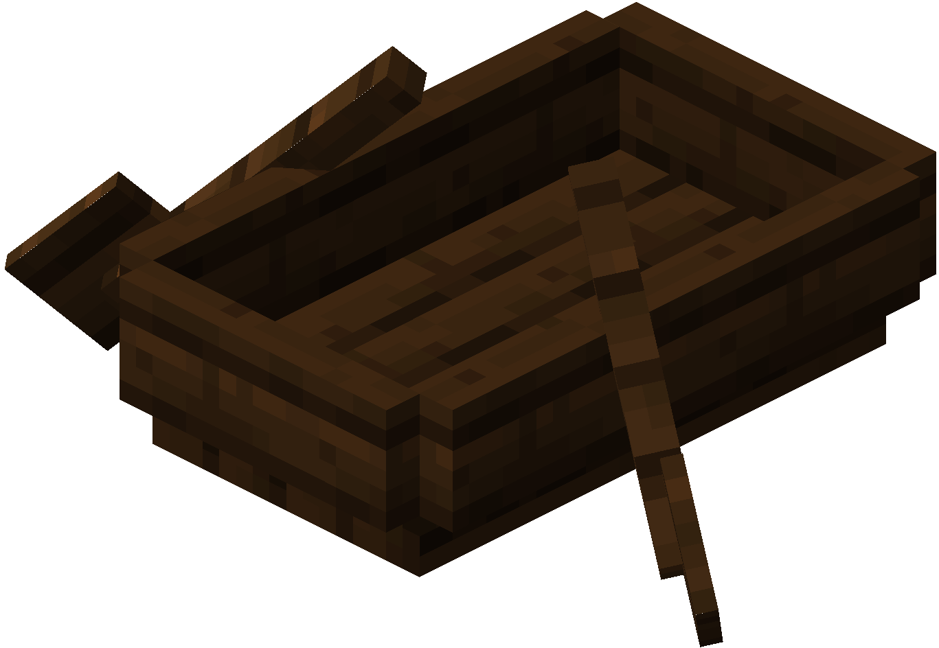 File:Dark Oak Boat JE2.png - Minecraft Wiki，最详细的官方我的世界百科
