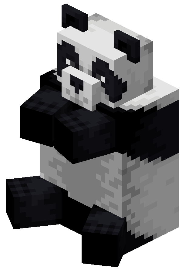 File:Sitting Lazy Panda.png - Minecraft Wiki，最详细的官方我的世界百科
