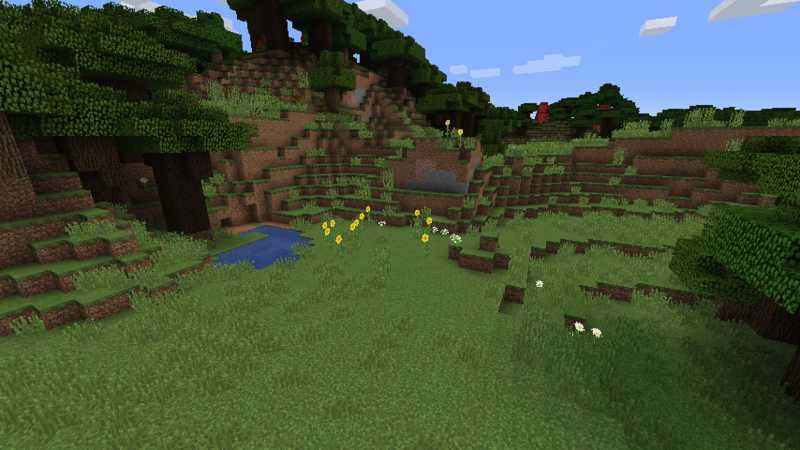 File:Sunflower plains.png - Minecraft Wiki，最详细的官方我的世界百科
