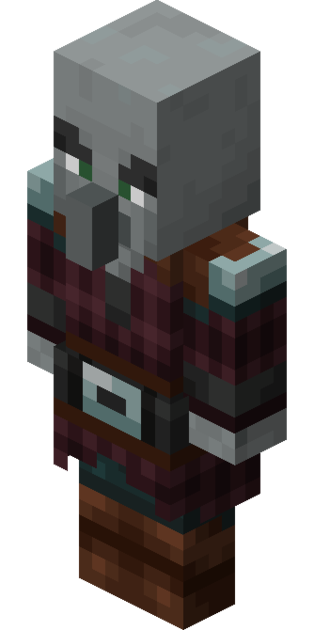 檔案:Pillager (unarmed) JE4 BE1.png - Minecraft Wiki，最詳細的官方Minecraft百科