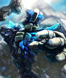 Blue Golem - Official Minion Masters Wiki