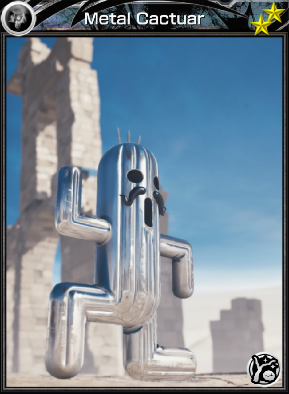 Metal Cactuar (Card) - Mobius Final Fantasy Wiki