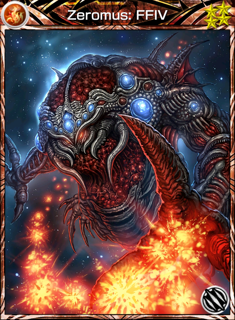 Zeromus: FFIV (Card) - Mobius Final Fantasy Wiki