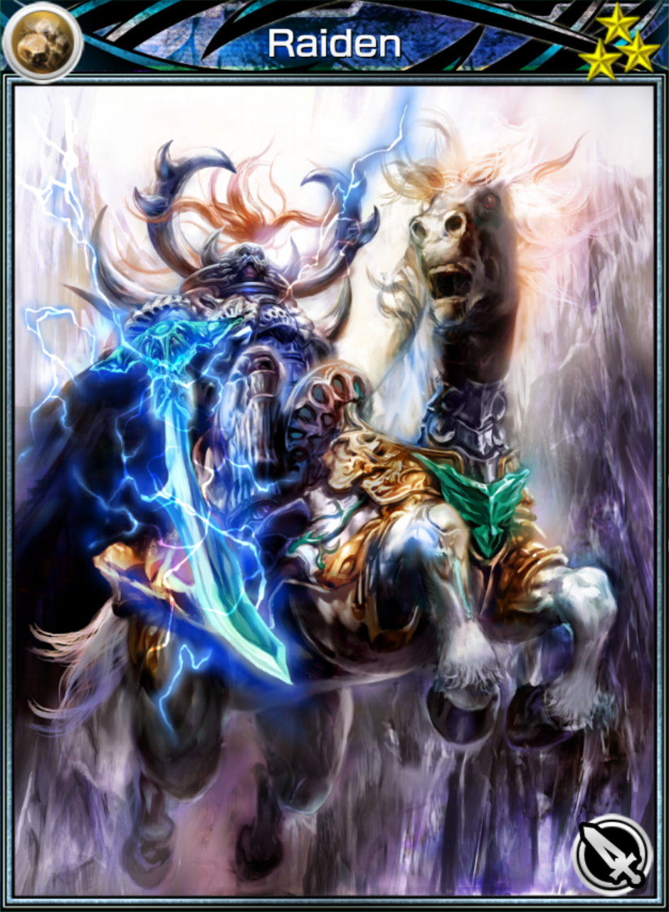Raiden (Card) - Mobius Final Fantasy Wiki