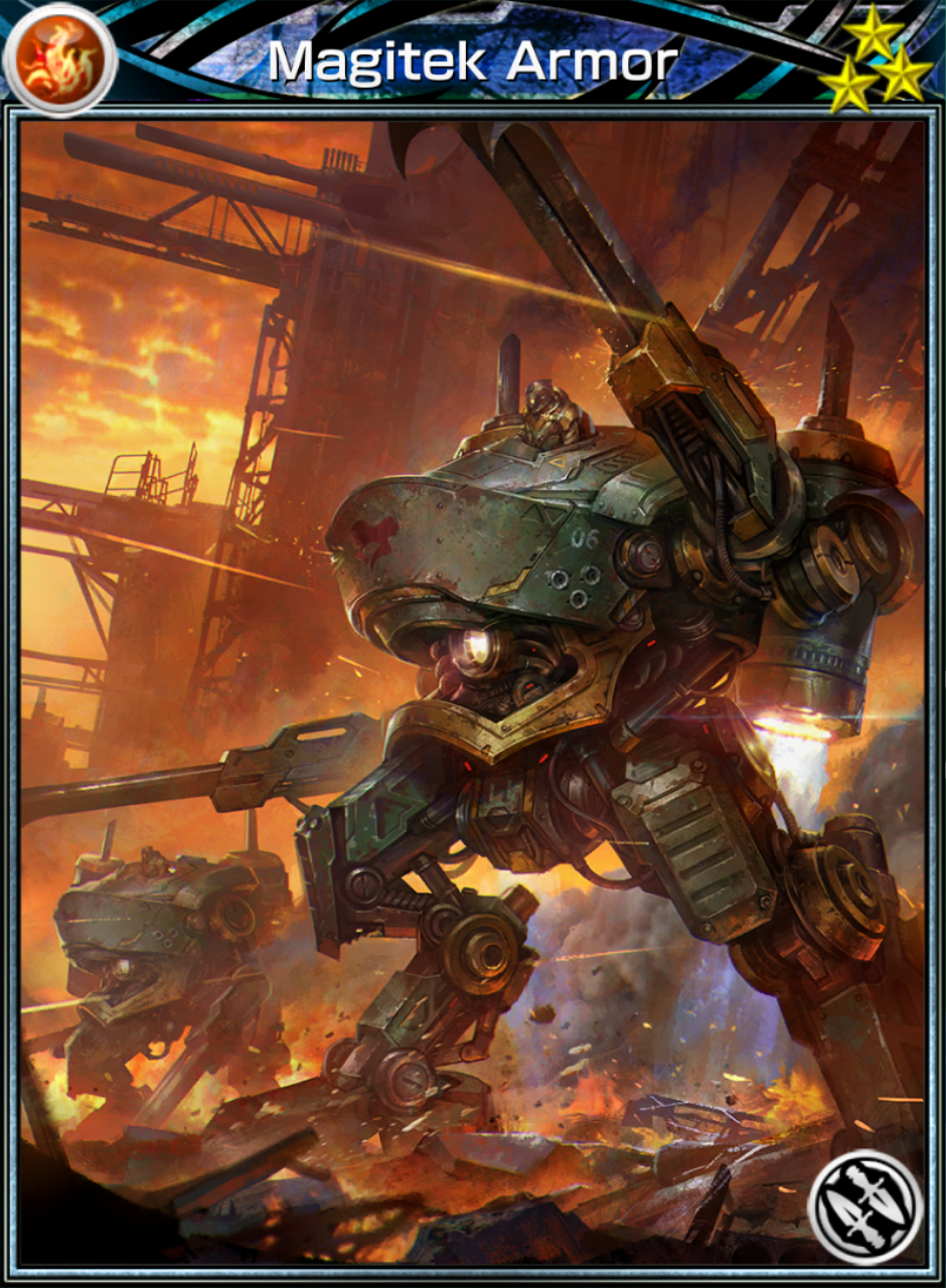 Magitek Armor (Card) - Mobius Final Fantasy Wiki