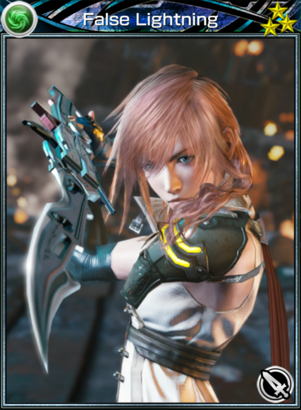 False Lightning (Card) - Mobius Final Fantasy Wiki