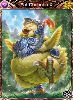 Fat Chocobo X (Card) - Mobius Final Fantasy Wiki