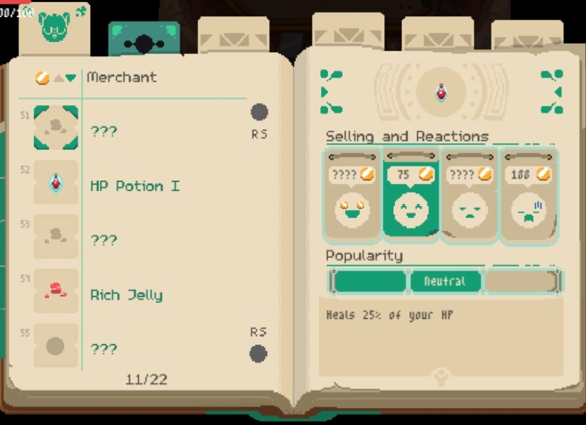 Merchant Notebook - Official Moonlighter Wiki