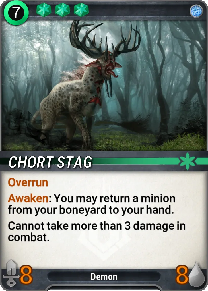 Chort Stag - Mythgard Wiki
