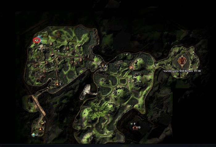 Ebon Downs Scrying Stones Map - Official Neverwinter Wiki