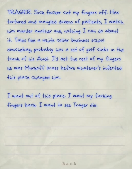 Dr. Rick Trager - Outlast 2 Wiki