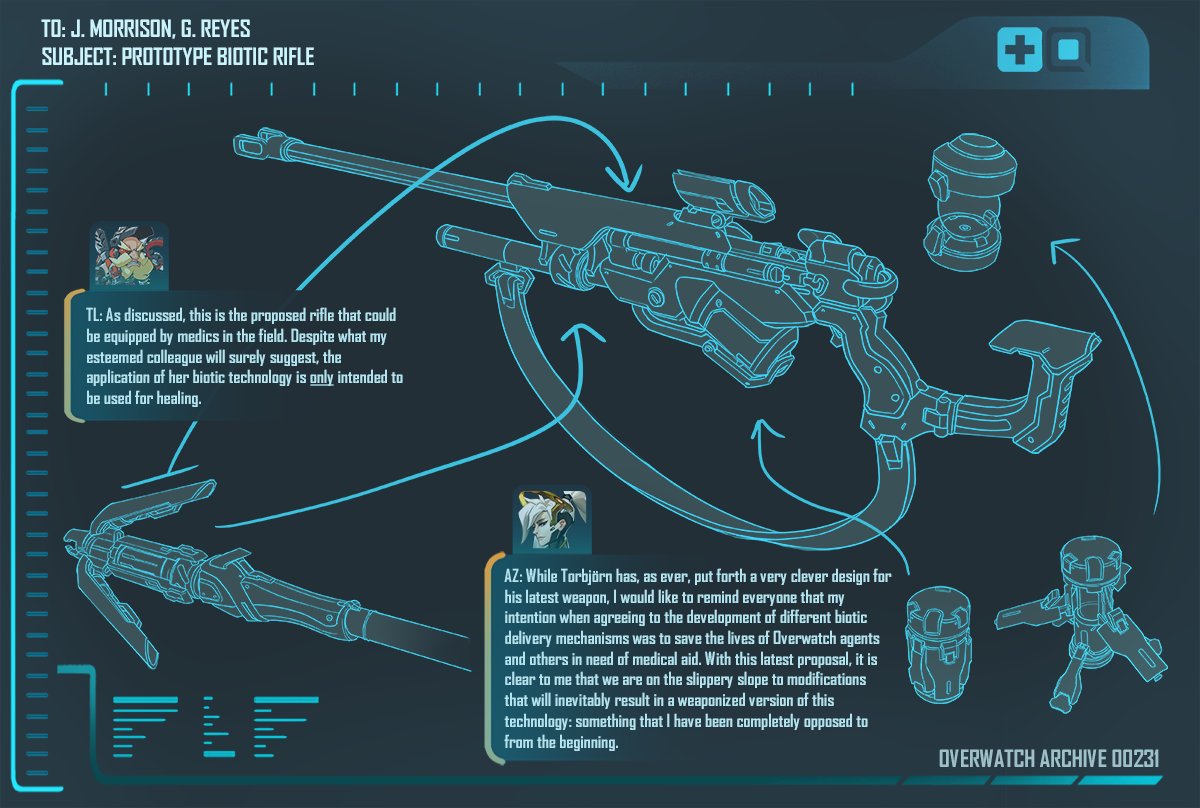 Biotic rifle - Overwatch Wiki