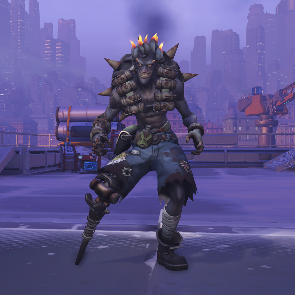 File:Junkrat Skin Toasted.png - Overwatch Wiki