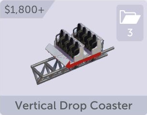 Vertical Drop Coaster - Parkitect Wiki