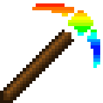 Rainbow Pickaxe - Official PickCrafter Wiki