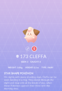 Cleffa - Pokémon GO Wiki