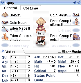 Stats (RO) - Ragnarök Wiki