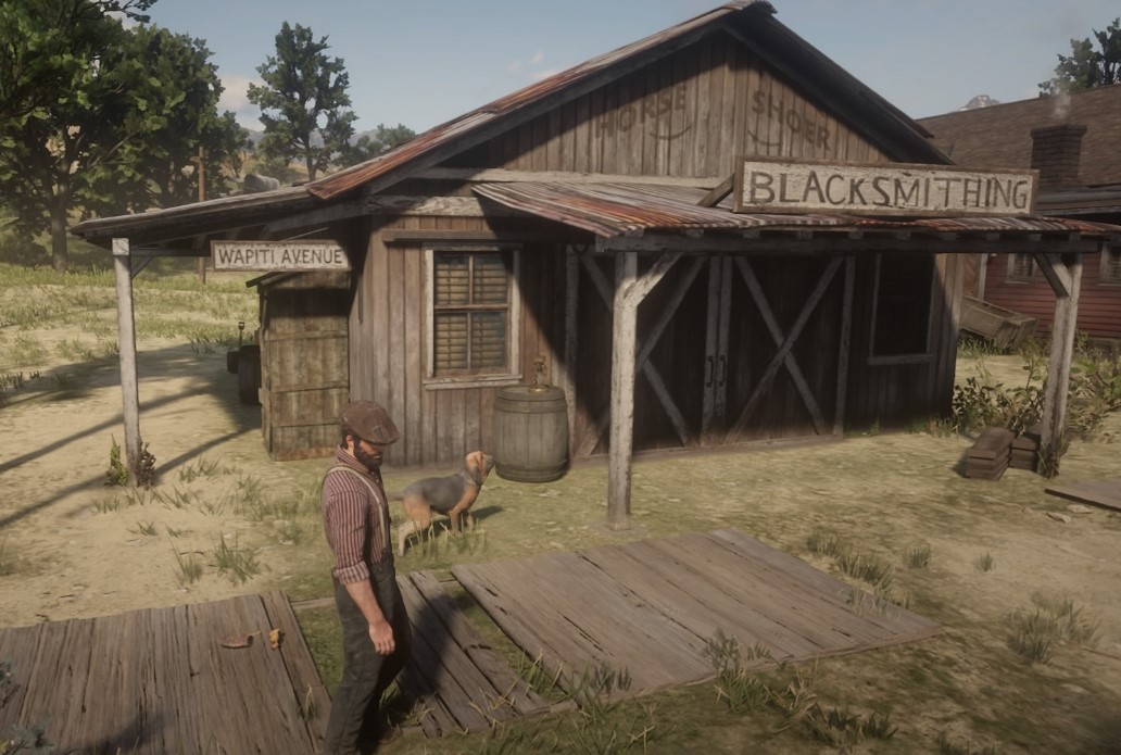 Wapiti Avenue Blacksmithing - Red Dead Redemption 2 Wiki