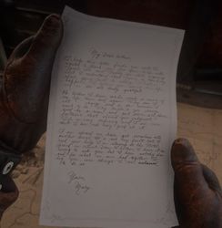 Second Letter From Mary - Red Dead Redemption 2 Wiki