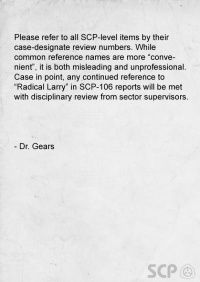 Documents - Official SCP - Containment Breach Wiki