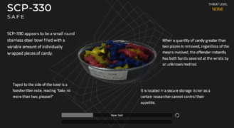 SCP-330 - Official SCP: Containment Breach Unity Edition Wiki