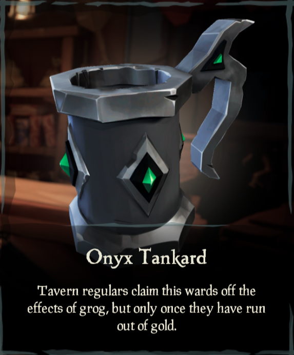 Onyx Tankard - Sea of Thieves Wiki