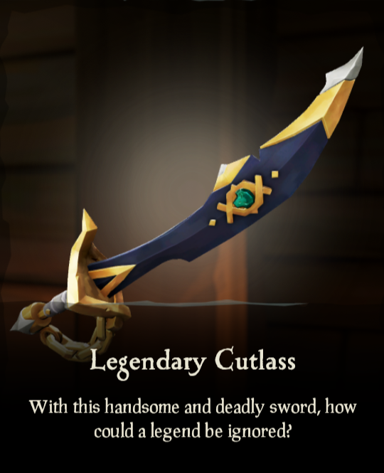 Legendary Cutlass - Sea of Thieves Wiki