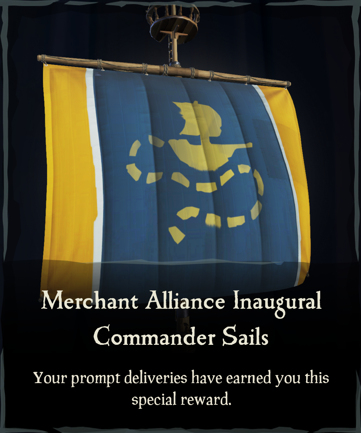 Merchant Alliance Inaugural Commander Sails - Sea of Thieves Wiki