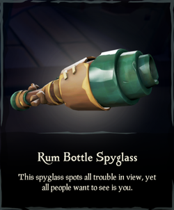 Rum Bottle Spyglass - Sea of Thieves Wiki