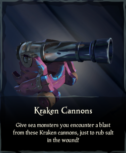Kraken Cannons - Sea of Thieves Wiki