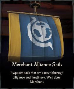 Merchant Alliance Sails - Sea of Thieves Wiki