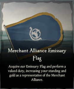 Merchant Alliance Emissary Flag - Sea of Thieves Wiki