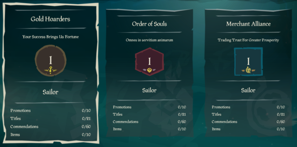 Reputation - Sea of Thieves Wiki Reputation - Sea of Thieves Wiki