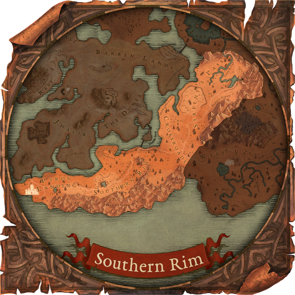 Southern Rim - Official Legends of Aria Wiki