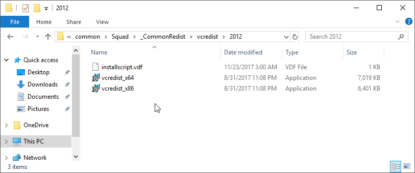Install or Repair vcredist - Official Squad Wiki