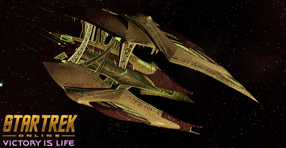 Hur'q Vedcrid Hive Dreadnought Carrier - Official Star Trek Online Wiki