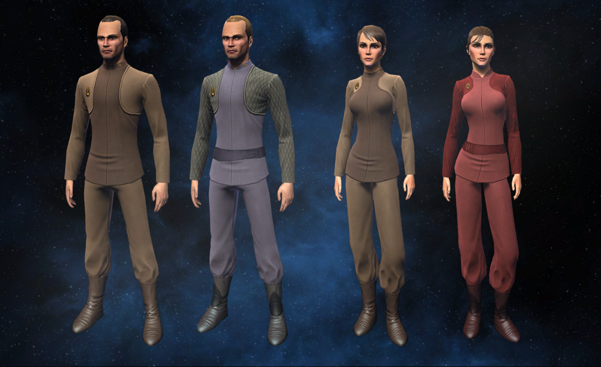 Bajoran Militia Uniform - Official Star Trek Online Wiki