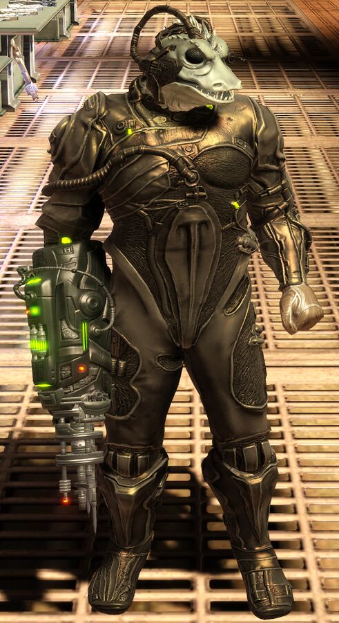 Borg Exoskeletal Frame on (insert species here) : r/sto