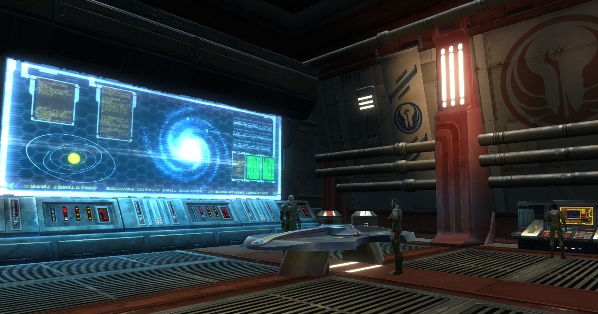Republic Operational Headquarters Command Center - Star Wars: The Old ...