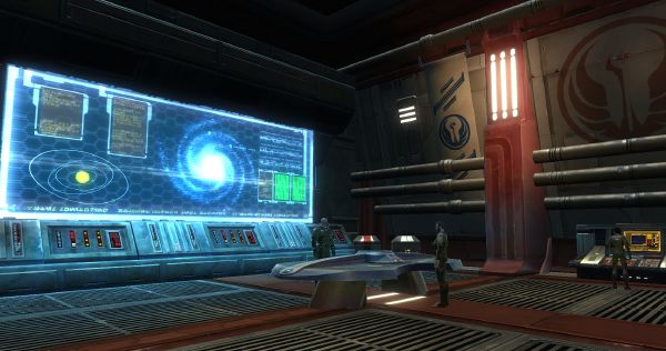 Republic Operational Headquarters Command Center - Star Wars: The Old ...