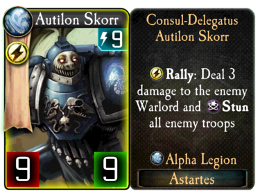 Autilon Skorr - Official Horus Heresy: Legions Wiki