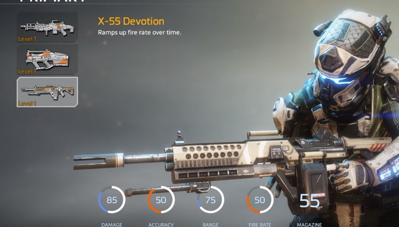 X-55 Devotion - Official Titanfall 2 Wiki