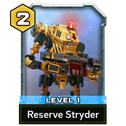 Reserve Stryder - Official Titanfall: Assault Wiki