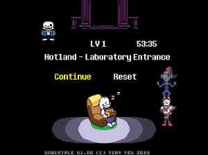 Start Menu - Undertale Wiki