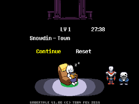 Start Menu - Undertale Wiki