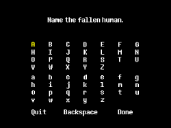 Start Menu - Undertale Wiki