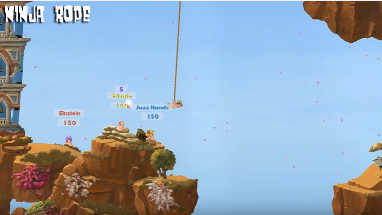Ninja Rope - Official Worms W.M.D. Wiki
