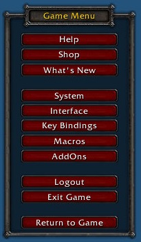 Game Menu - Wowpedia - Your wiki guide to the World of Warcraft