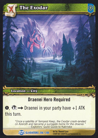 The Exodar (Blood of Gladiators) - Wowpedia - Your wiki guide to the ...