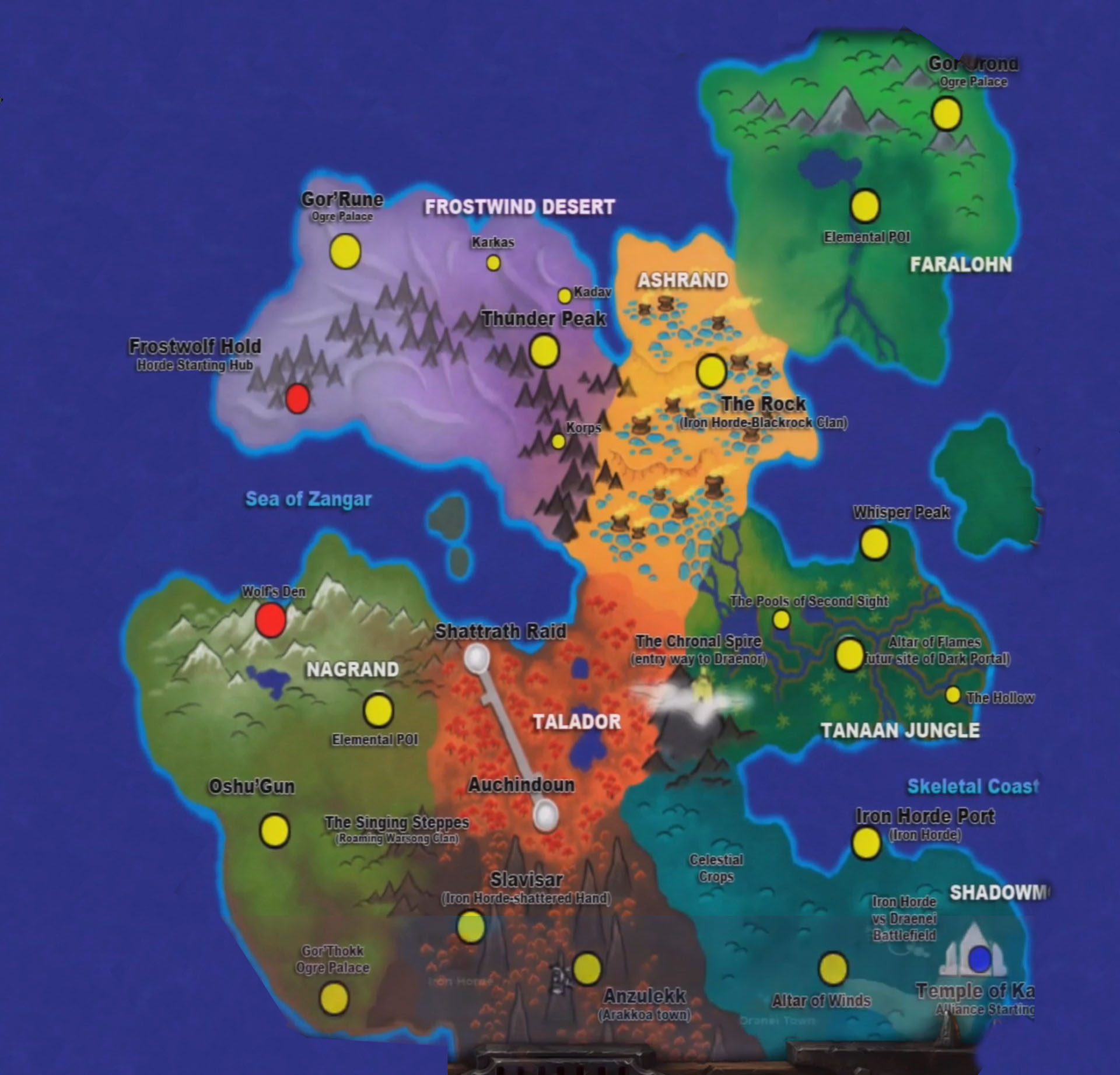 It still pissed me off that Blizz cut Bladespire Citadel and Karabor as ...